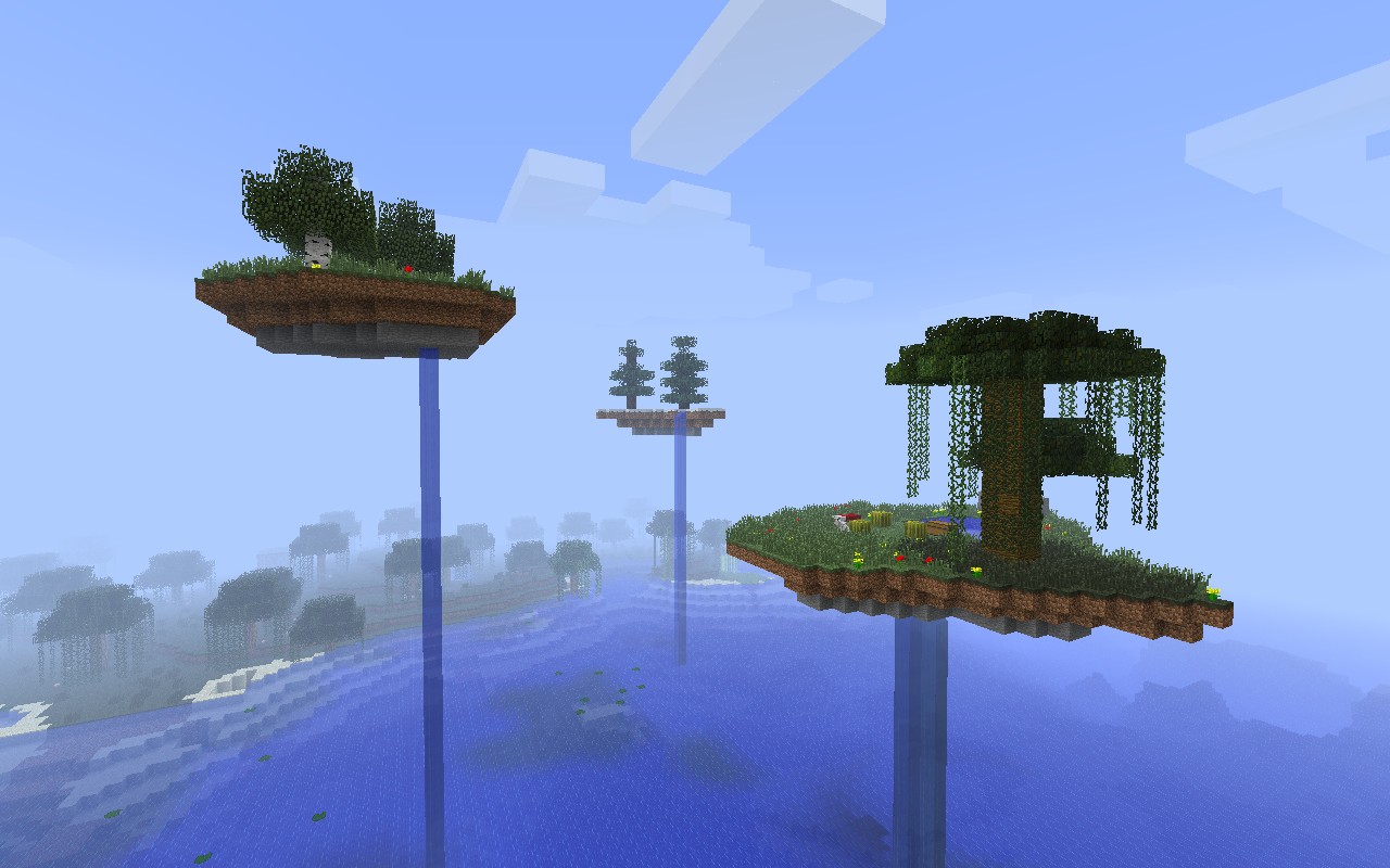 Floating Islands Minecraft Map