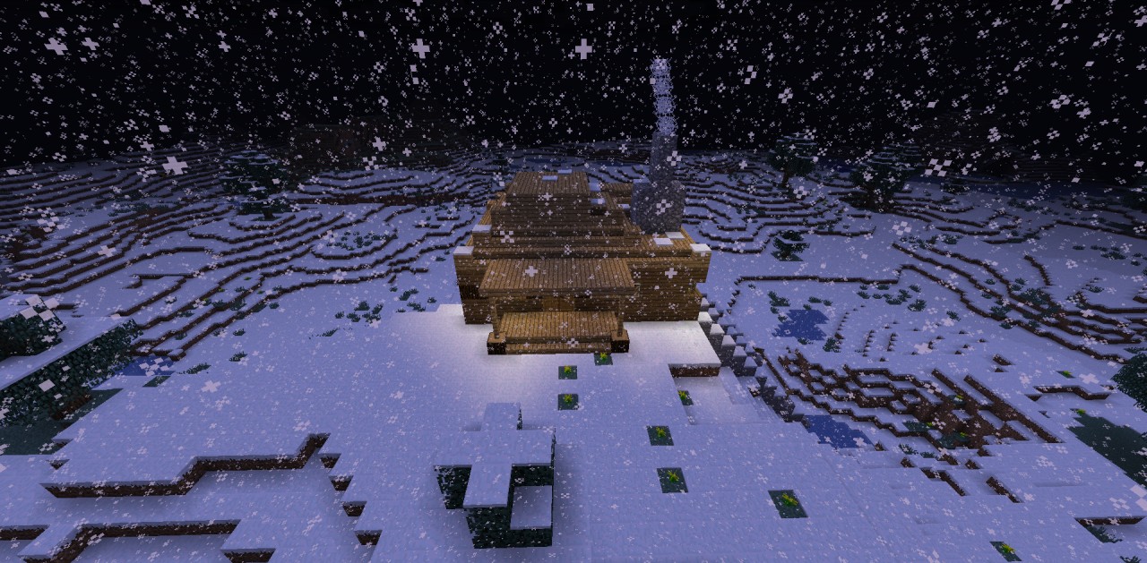 Winter Home Minecraft Map