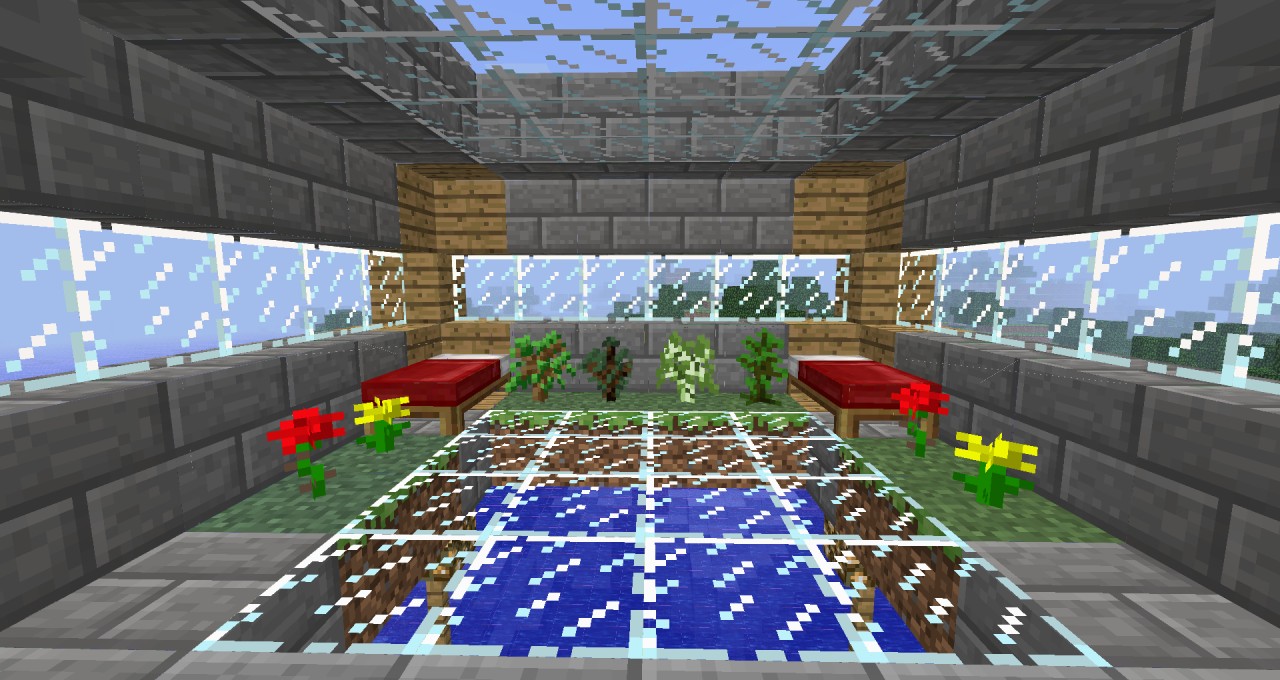 Red-stone house Minecraft Map