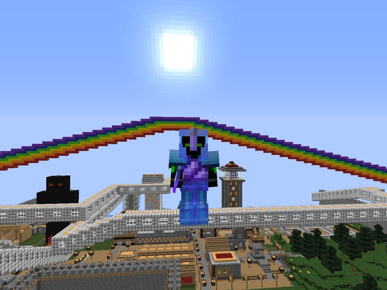 Custom NPC Village Minecraft Map