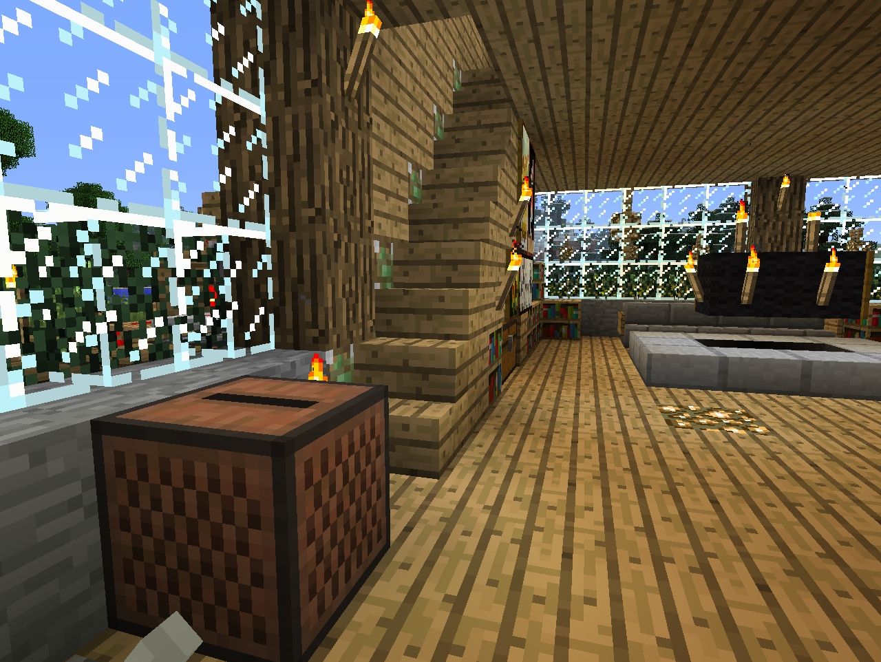 modern house (theshadowcave) Minecraft Map