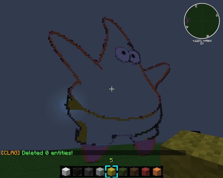 My Pixel Art SpongeBob & Patrick Minecraft Map