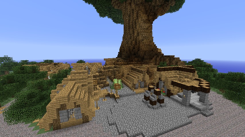Elven City Minecraft Map