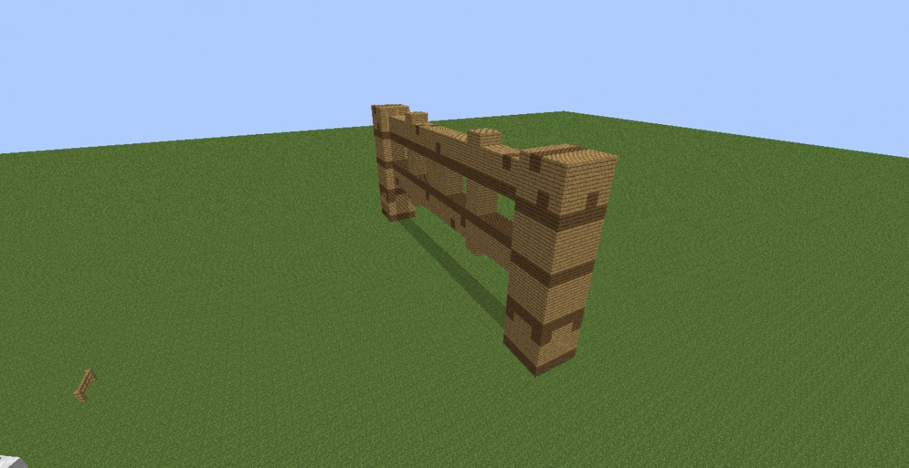 Giant Fence and Fence Gate Minecraft Map