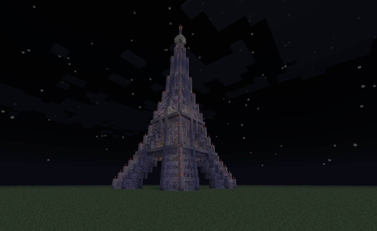 The Eiffel Tower Minecraft Map