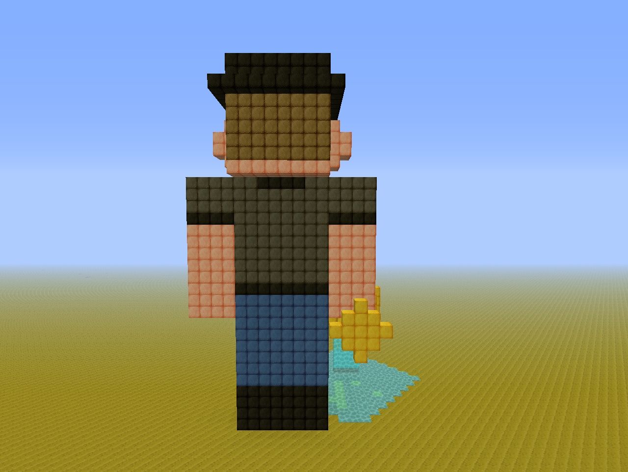 Notch and the holy grail Minecraft Map