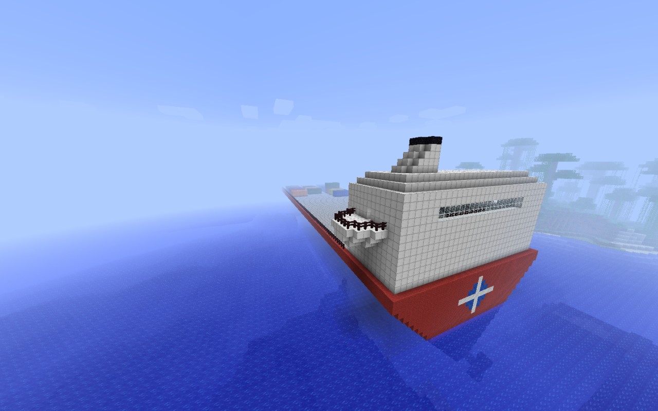 Container Ship Minecraft Map