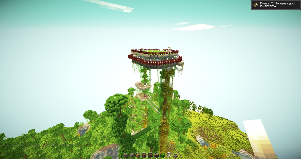 Tree House Base Minecraft Map