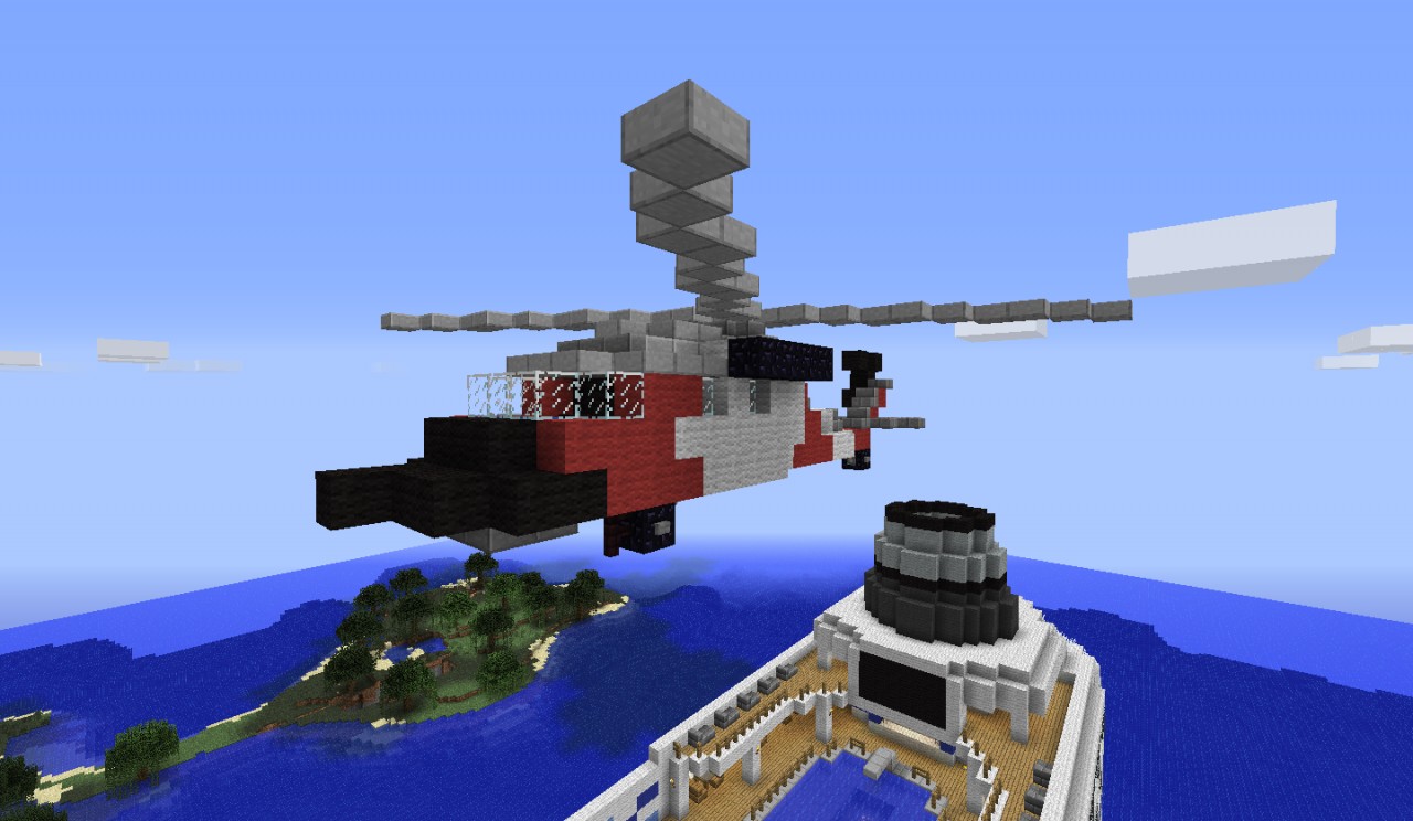 Sikorsky HH-60 Jayhawk Minecraft Map