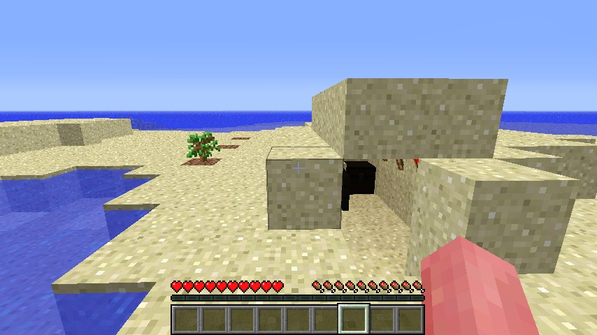Classic sandy survival island Minecraft Map