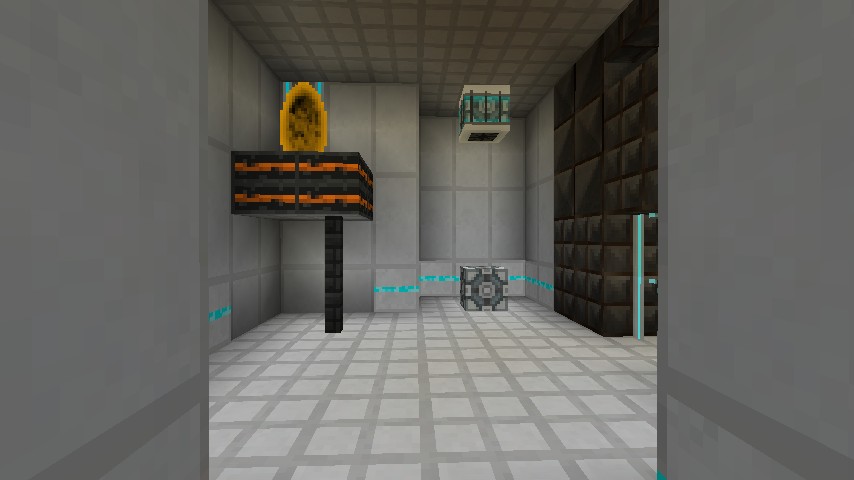 1-to-1 Recreation of Portal - Test Chambers 0-17 Minecraft Map