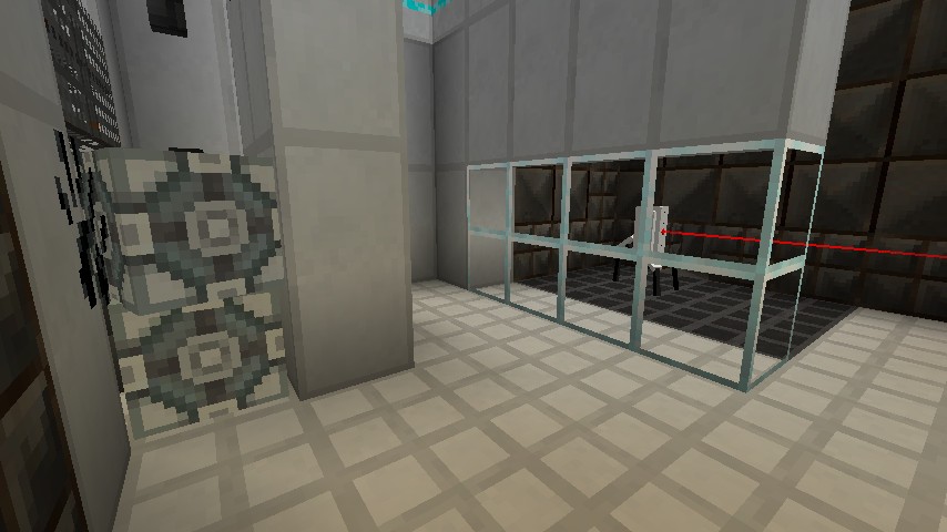 1-to-1 Recreation of Portal - Test Chambers 0-17 Minecraft Map