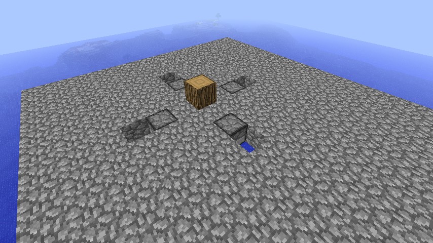 4 Player Cobblestone generator Minecraft Map