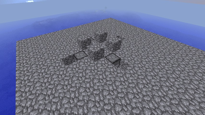 4 Player Cobblestone generator Minecraft Map