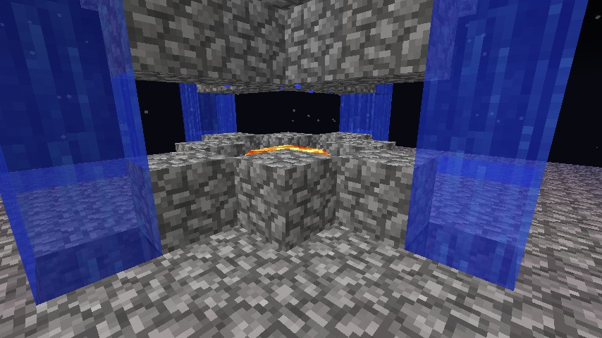 4 Player Cobblestone generator Minecraft Map