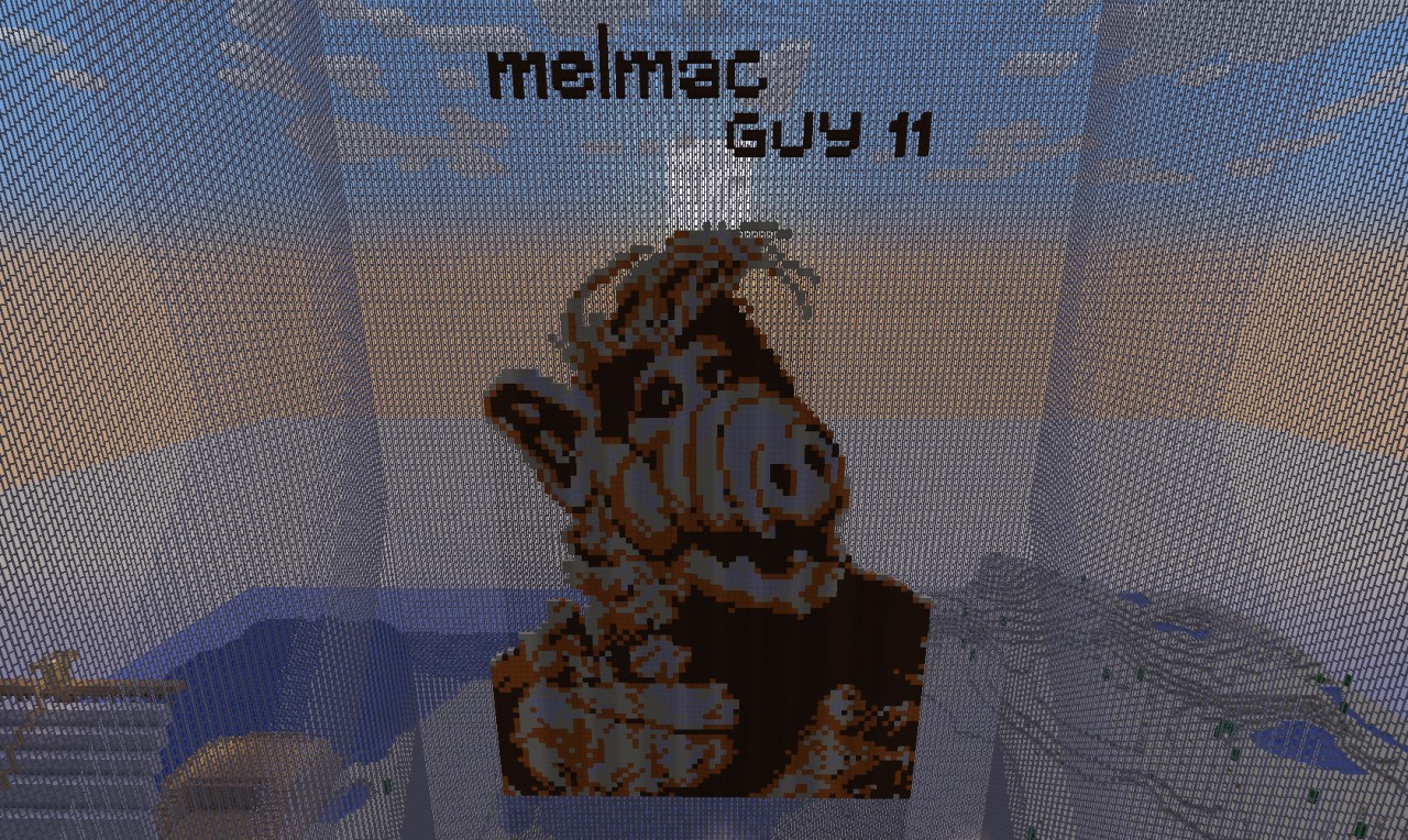 planet Melmac creative Minecraft Server