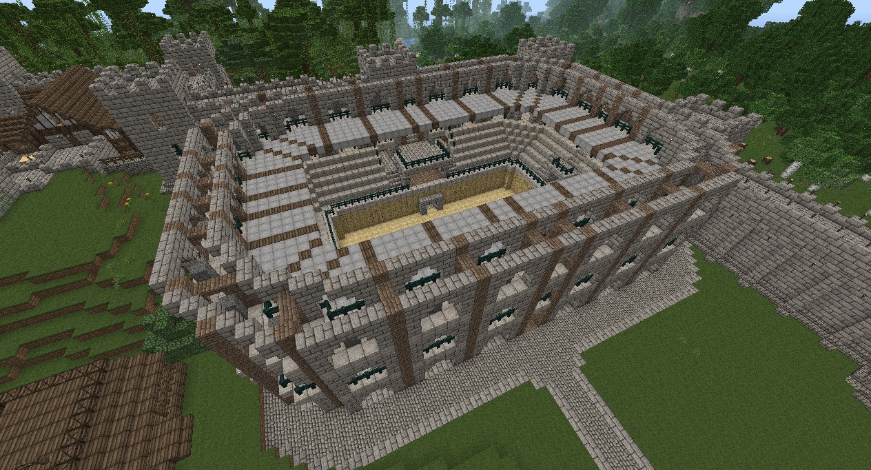 Medieval City of Rowan Minecraft Map