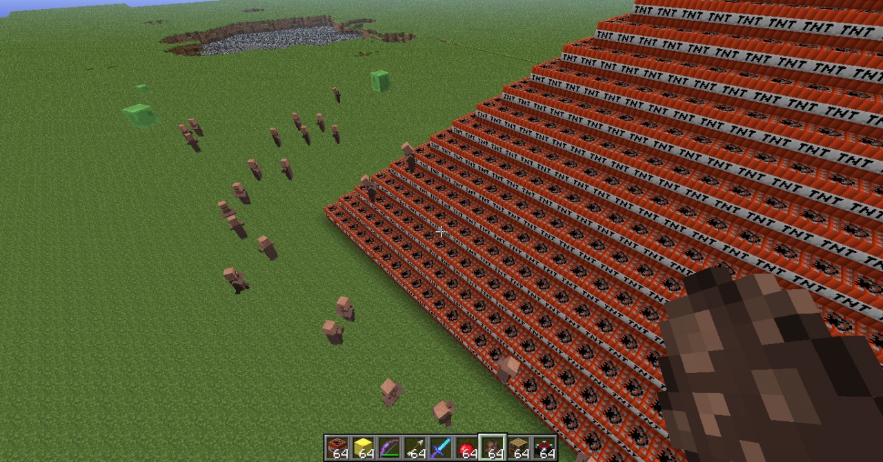 theGreat TNT Pyramid of Minecraft Minecraft Map