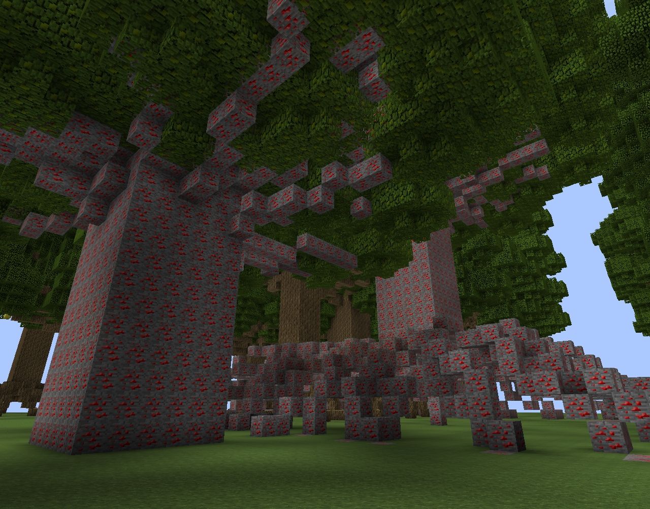 Superflat survival Minecraft Map