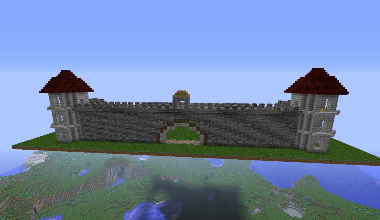 Sky Castle Minecraft Map