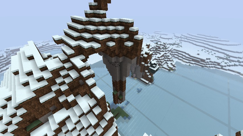 Tundra Overhang Minecraft Map