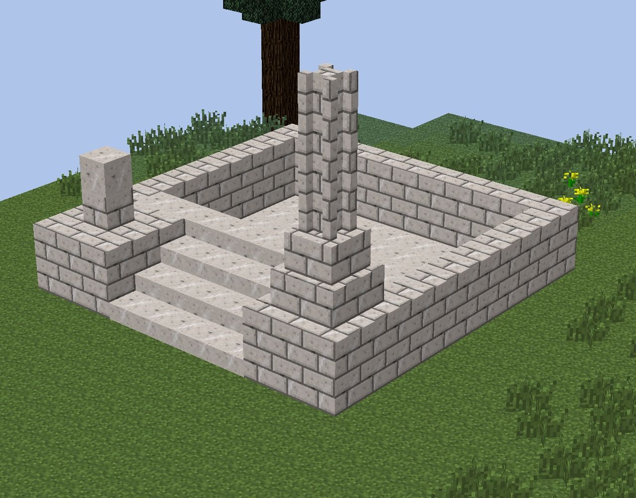 Monumental Spawn Minecraft Map