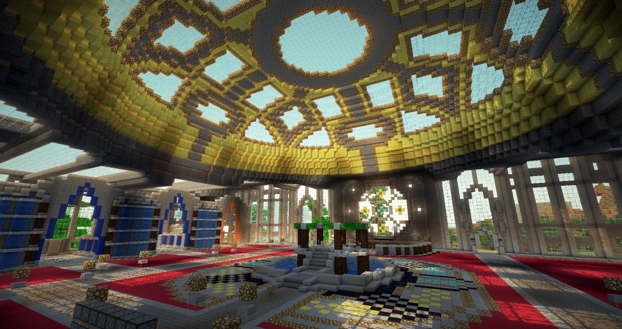AspireCraft [[Spawn Building]] Minecraft Map