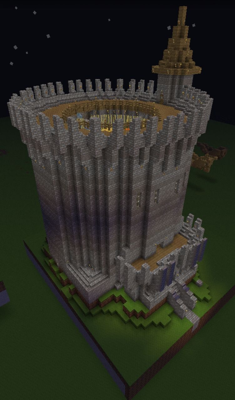 The Spawn Tower/ Fall Back Tower Minecraft Map