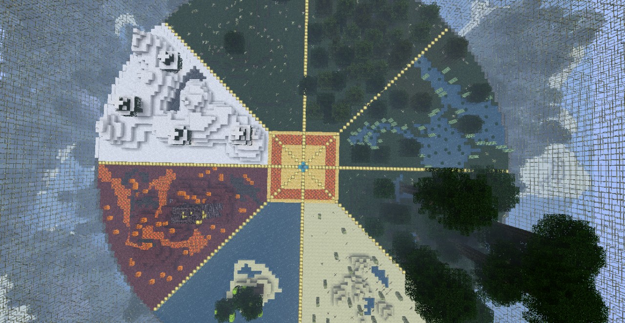 Huge Bio-Dome Minecraft Map