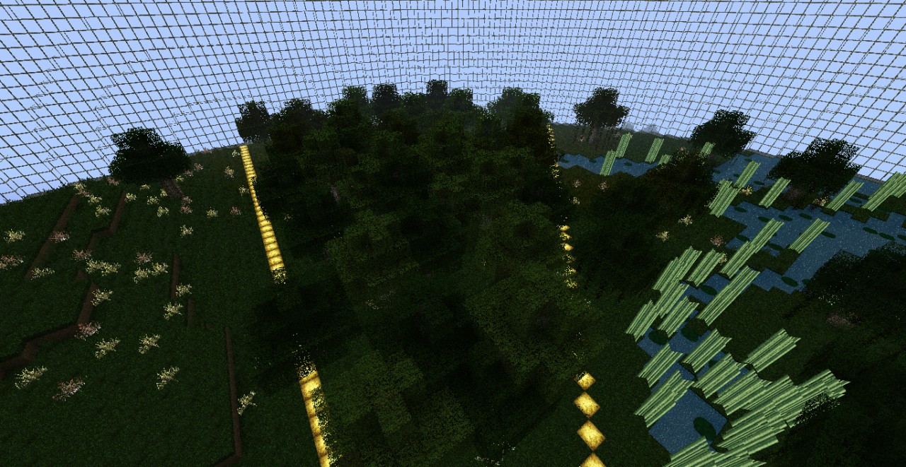 Huge Bio-Dome Minecraft Map