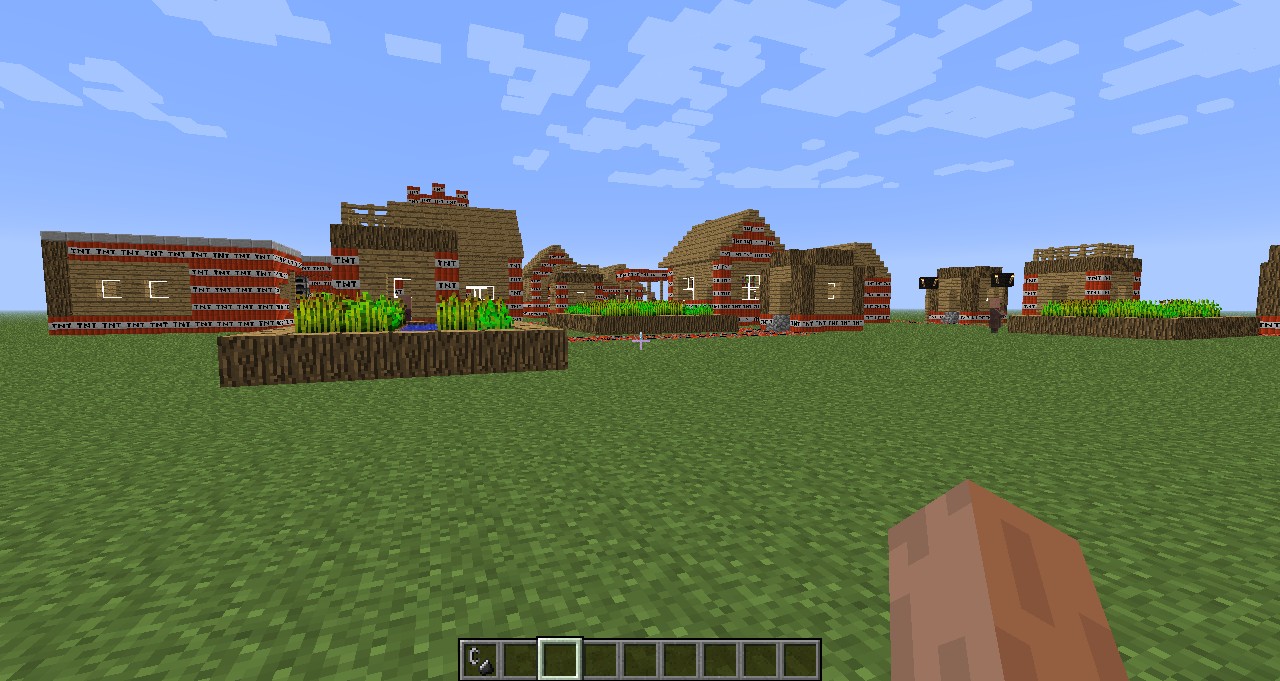 Just add fire! Minecraft Map