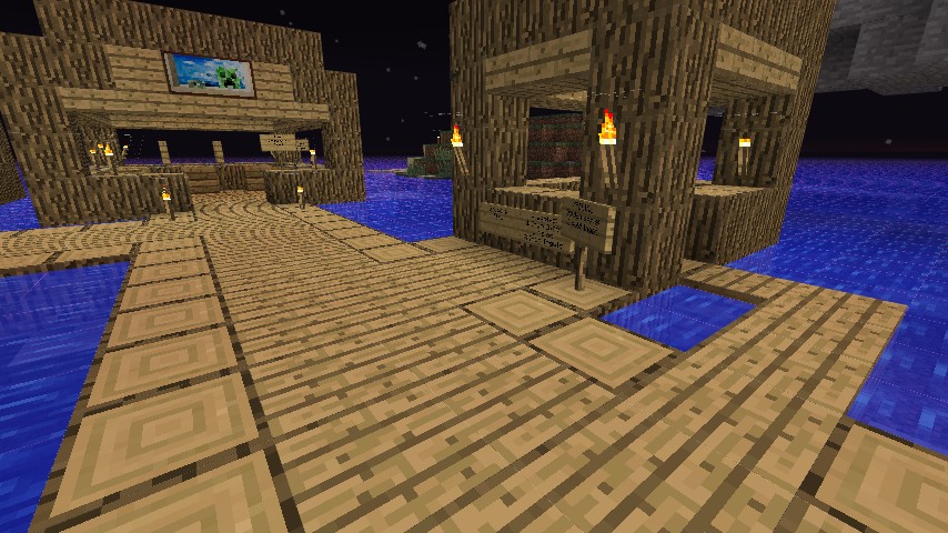 Water Village Minecraft Map