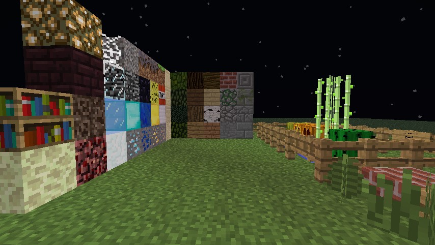 Texture Pack Showing-off Map ~Bigfoot Minecraft Map