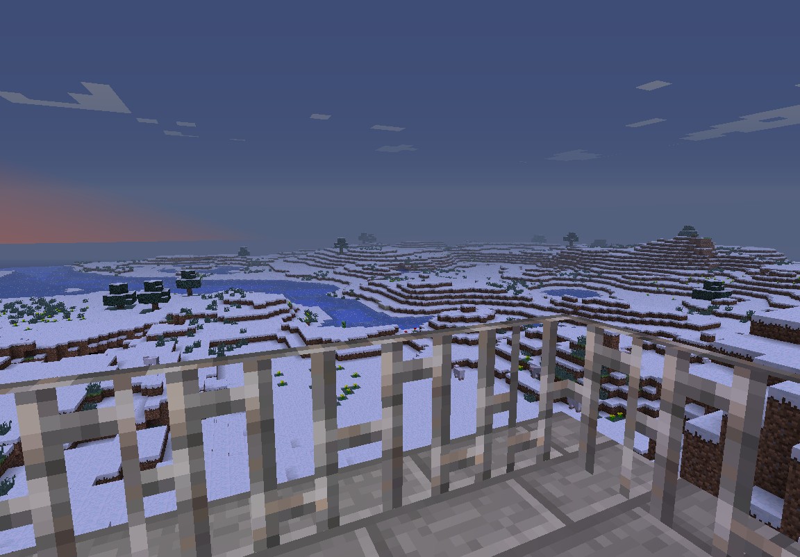 Winter Castle Minecraft Map