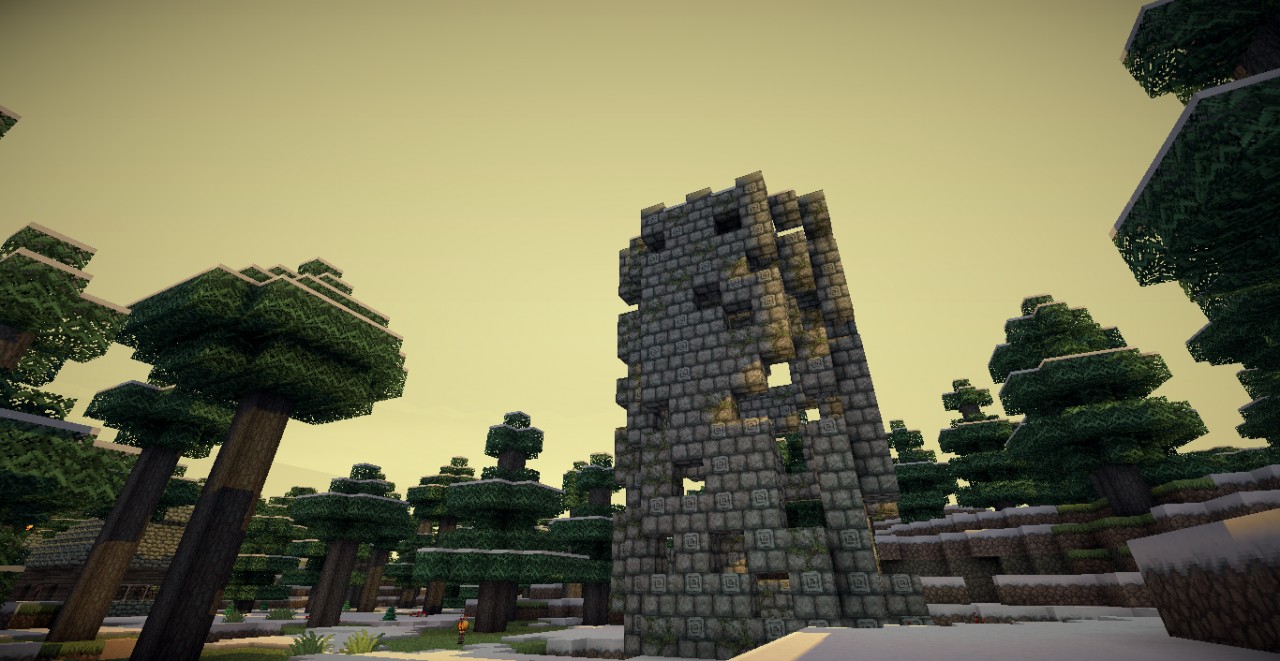 Ruins|| Tower Minecraft Map