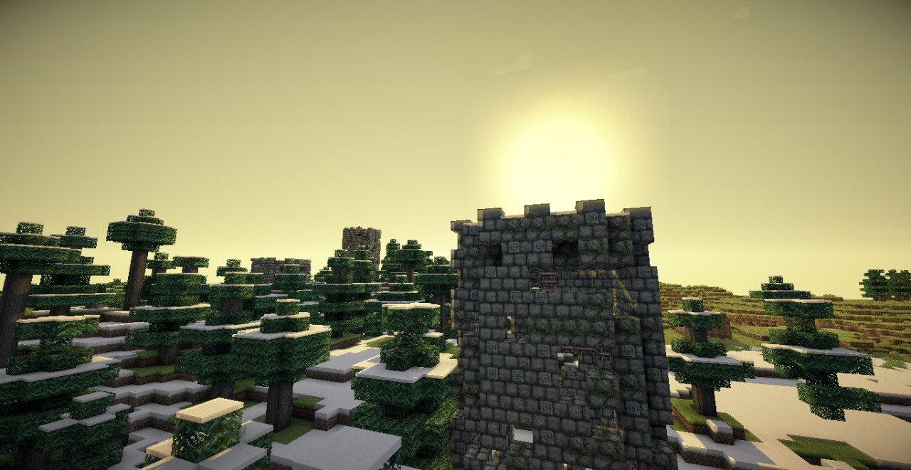 Ruins|| Tower Minecraft Map