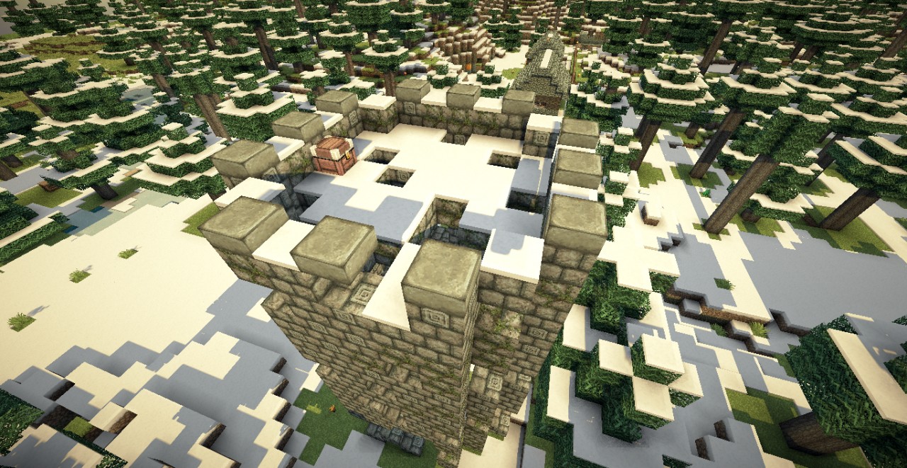 Ruins|| Tower Minecraft Map