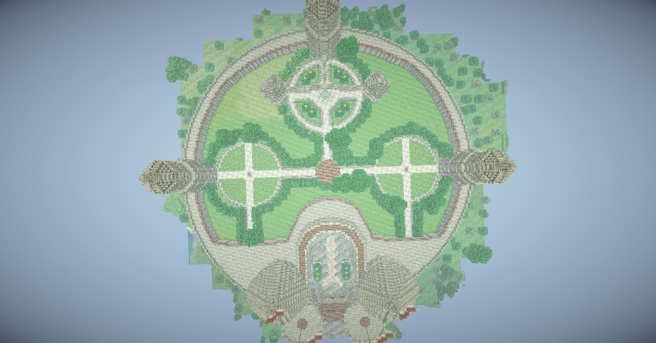 Castle/Spawn Minecraft Map