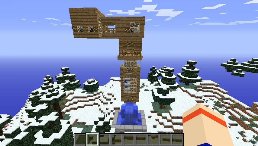 Tower House Minecraft Map