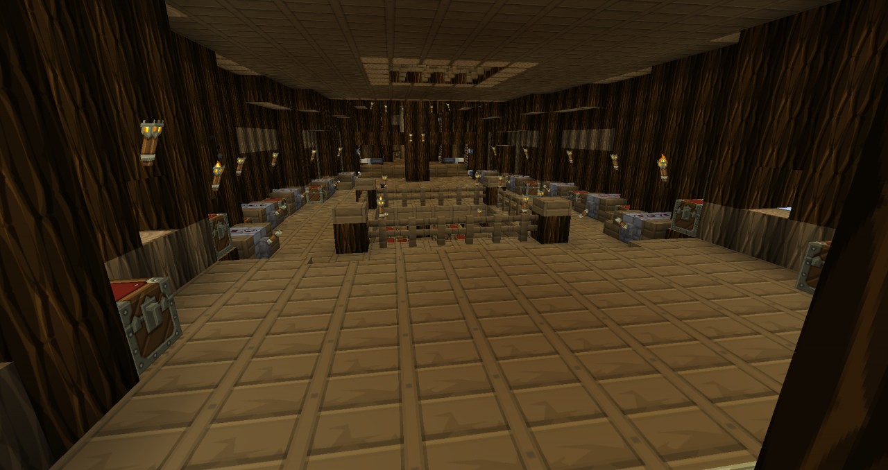 airship zeppelin style Minecraft Map