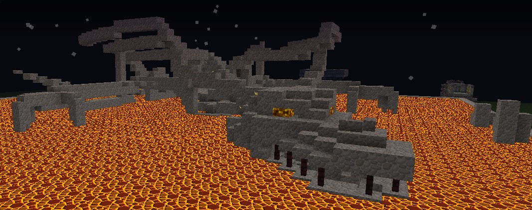 Dragon Bone passage Minecraft Map