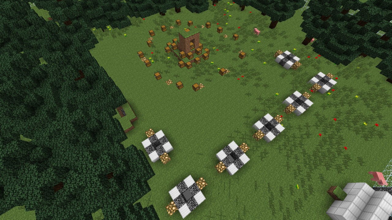 The Hunger Games Minecraft Map