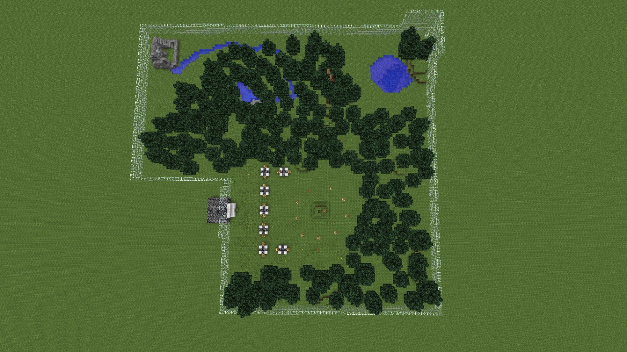 The Hunger Games Minecraft Map