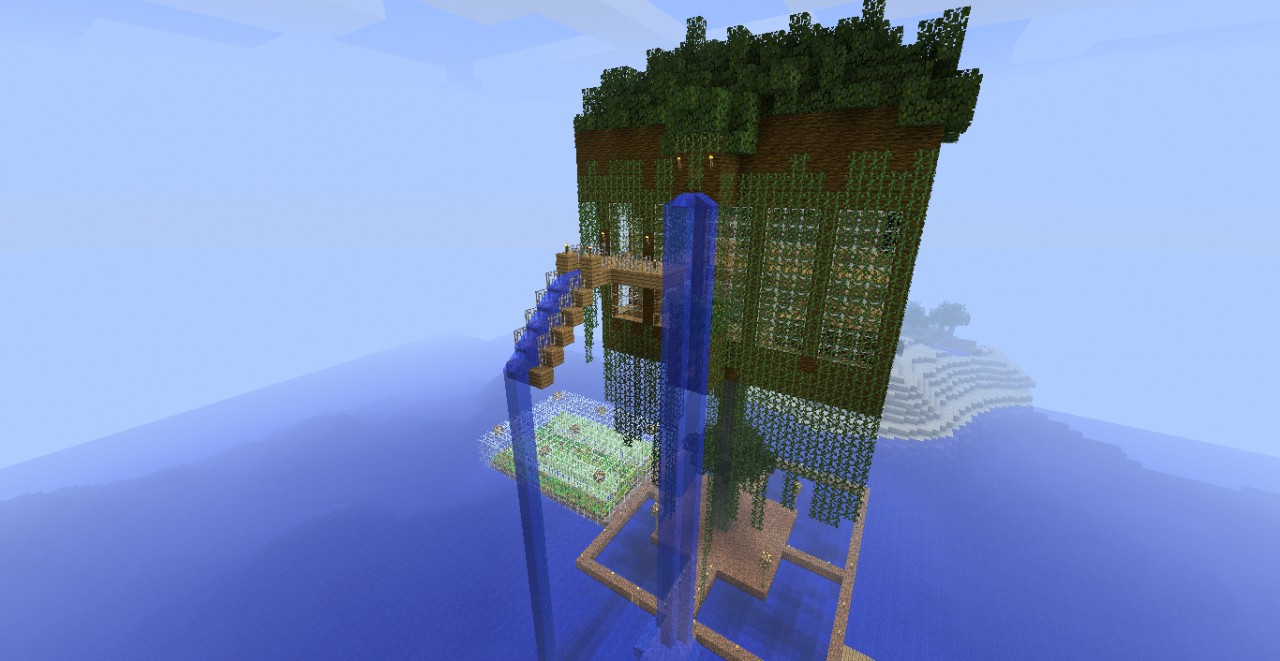 Ocean Tree House Minecraft Map