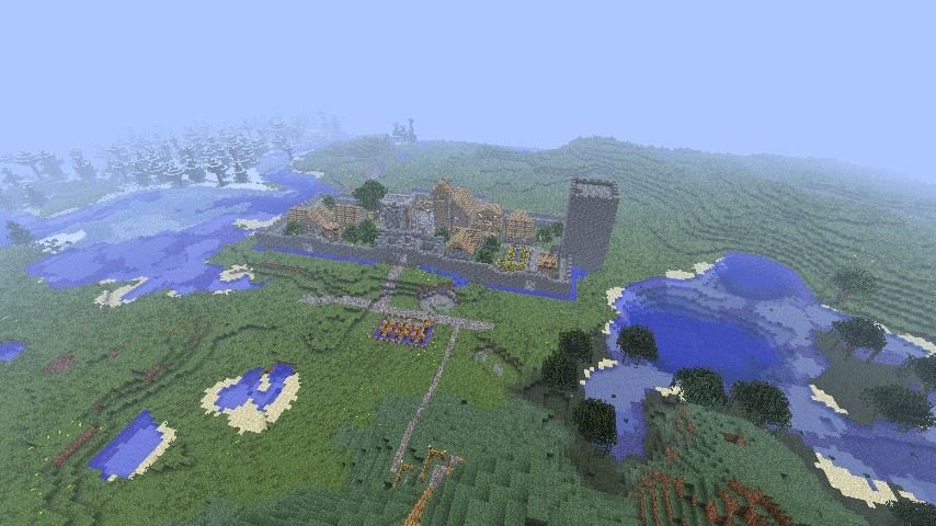 Awesome Village Minecraft Map