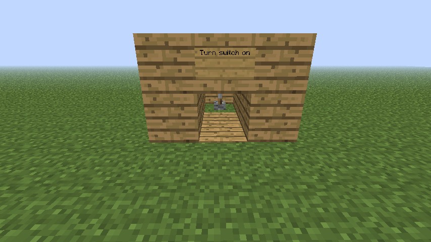 Simple but good door locking system Minecraft Map
