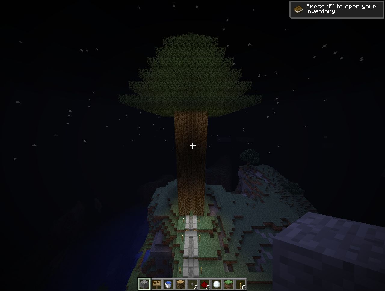 Giant tree Minecraft Map