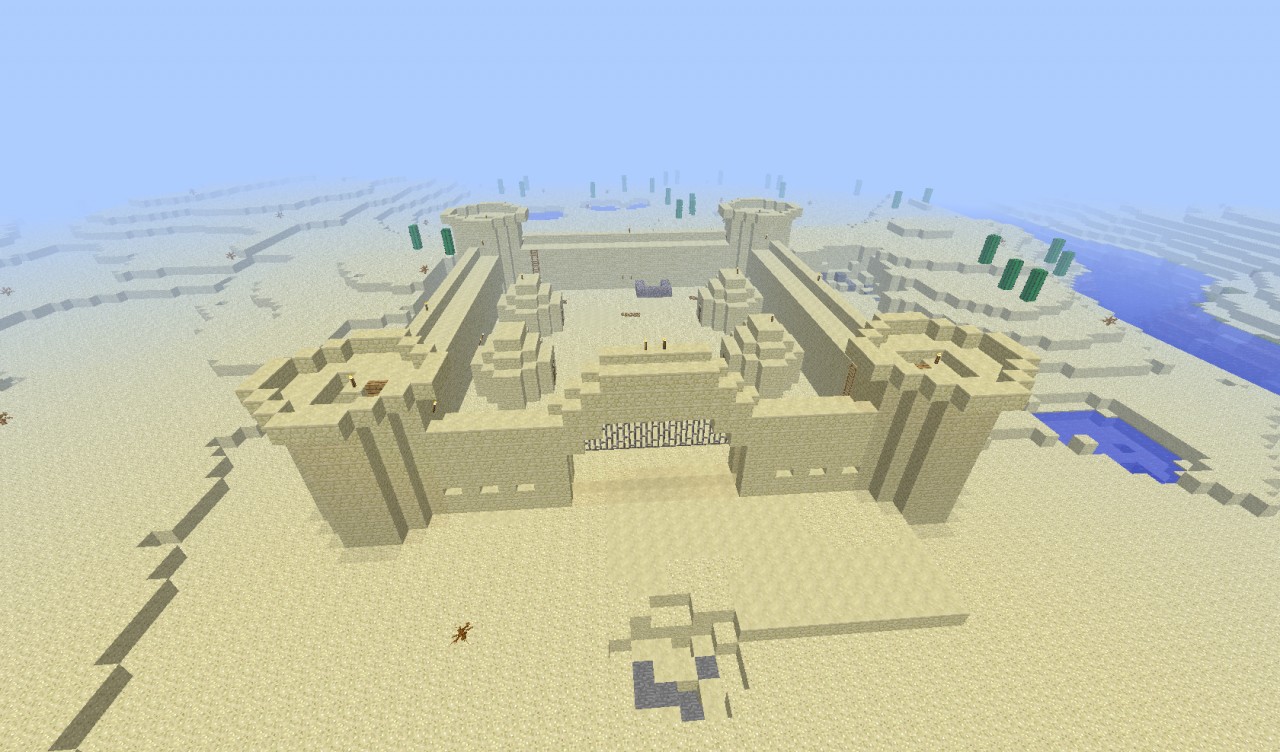 sand fort Minecraft Map