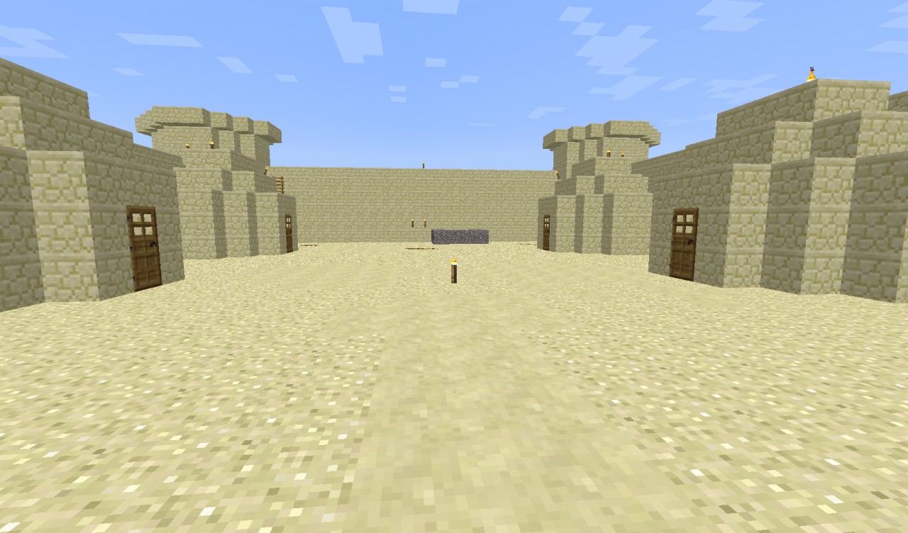 sand fort Minecraft Map