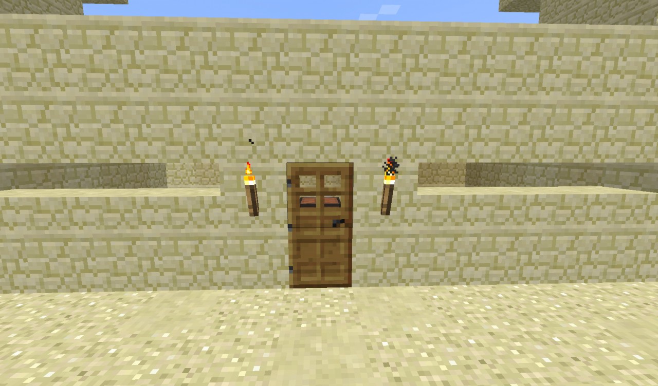 small sand fort Minecraft Map